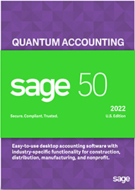 Sage50 Peachtree Quantum Manufacturing Accounting Software