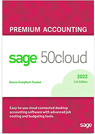 Sage 50 Peachtree2022 & 2021專業會計軟件